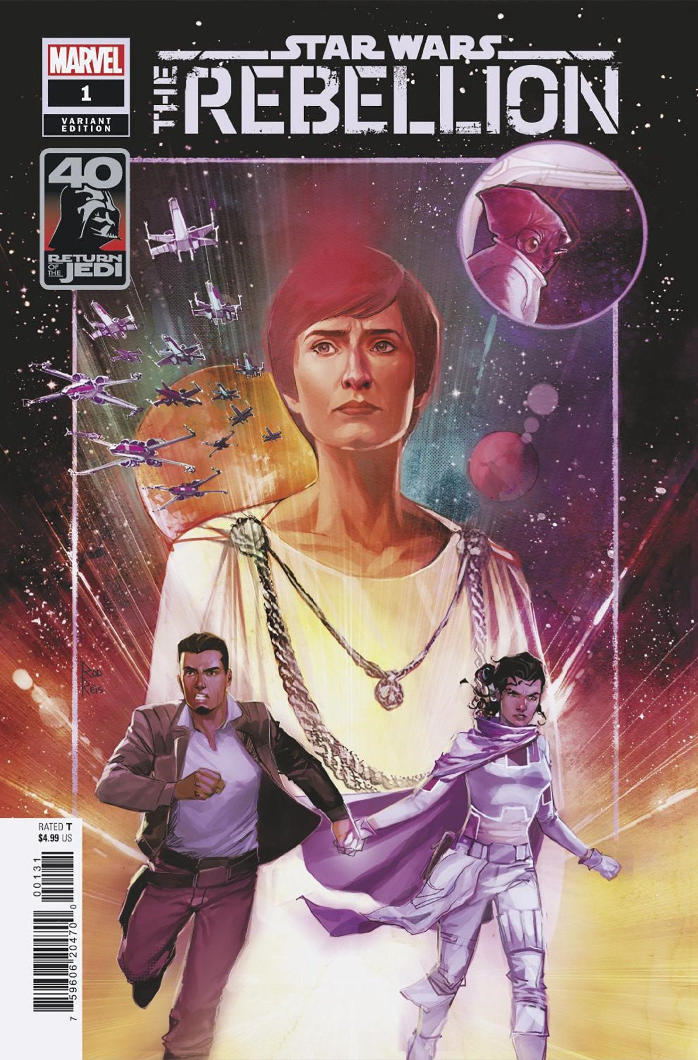 STAR WARS: RETURN OF THE JEDI - THE REBELLION 1 ROD REIS VARIANT ...