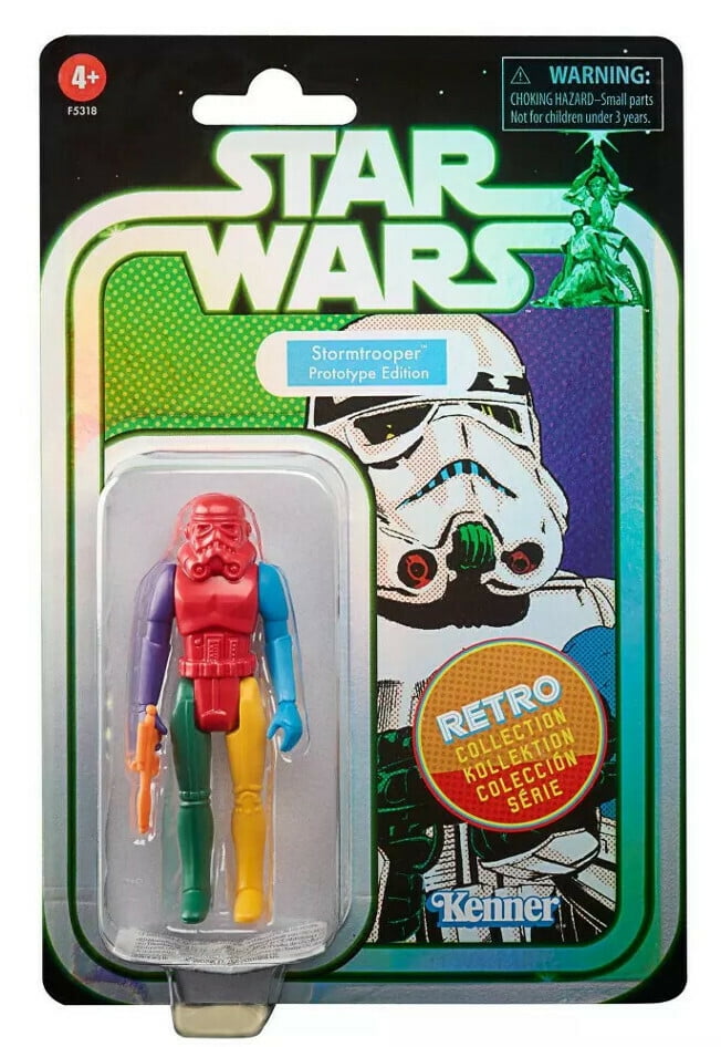STAR WARS Stormtrooper PROTOTYPE EDITION RETRO COLLECTION KENNER ...
