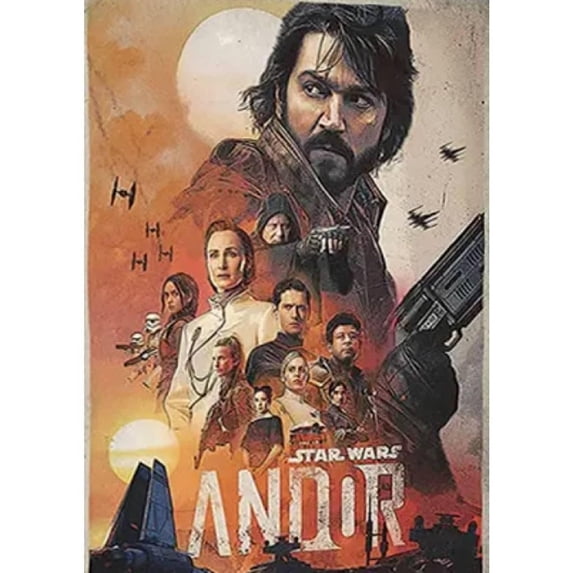 STAR WARS, The ANDOR, The Season 1 - DVD, Action Adventure Movie ...