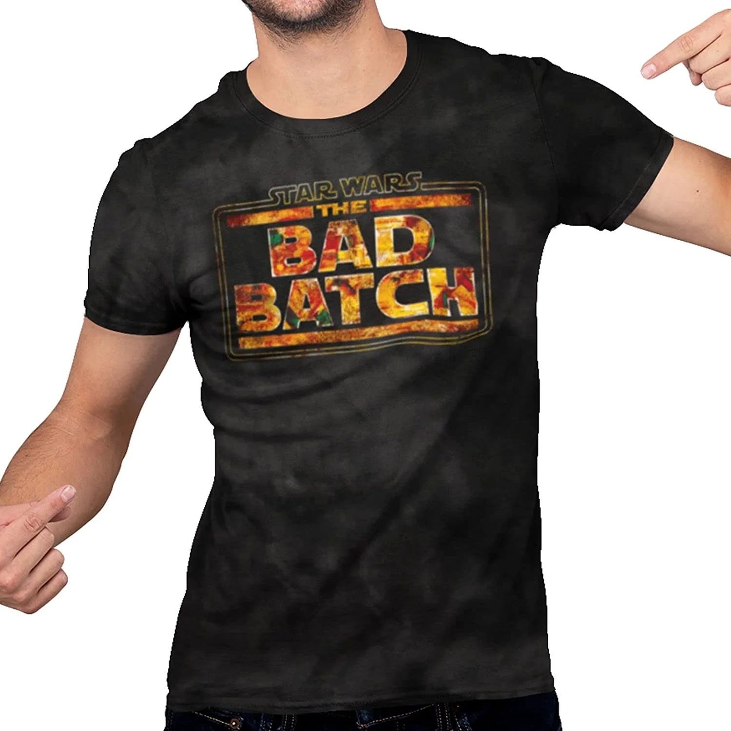 STAR WARS The Bad Batch Logo T-Shirt for Men Adult Graphic Tshirt Men's ...