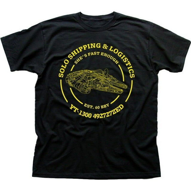 STAR WARS inspired Han Solo Shipping Logistics Millennium Falcon t ...