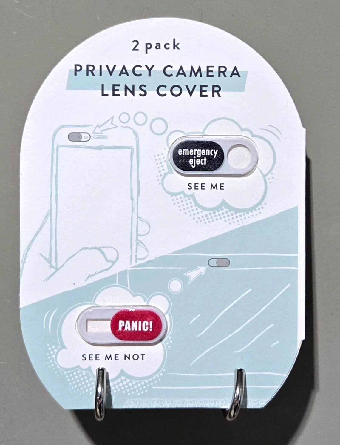 STAR- Webcam Laptop Phone Camera Lens Sliding Cover Super Slim 2 Pack ...