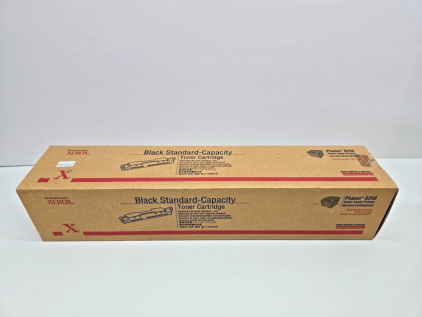 STAR- Xerox 106R00671 Phaser 6250 Black Toner Cartridge 4K Genuine Oem ...