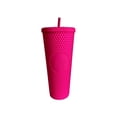 STARBUCKS NEON PINK STUDDED VENTI 24OZ TUMBLER COLD CUP FALL 2021 ...