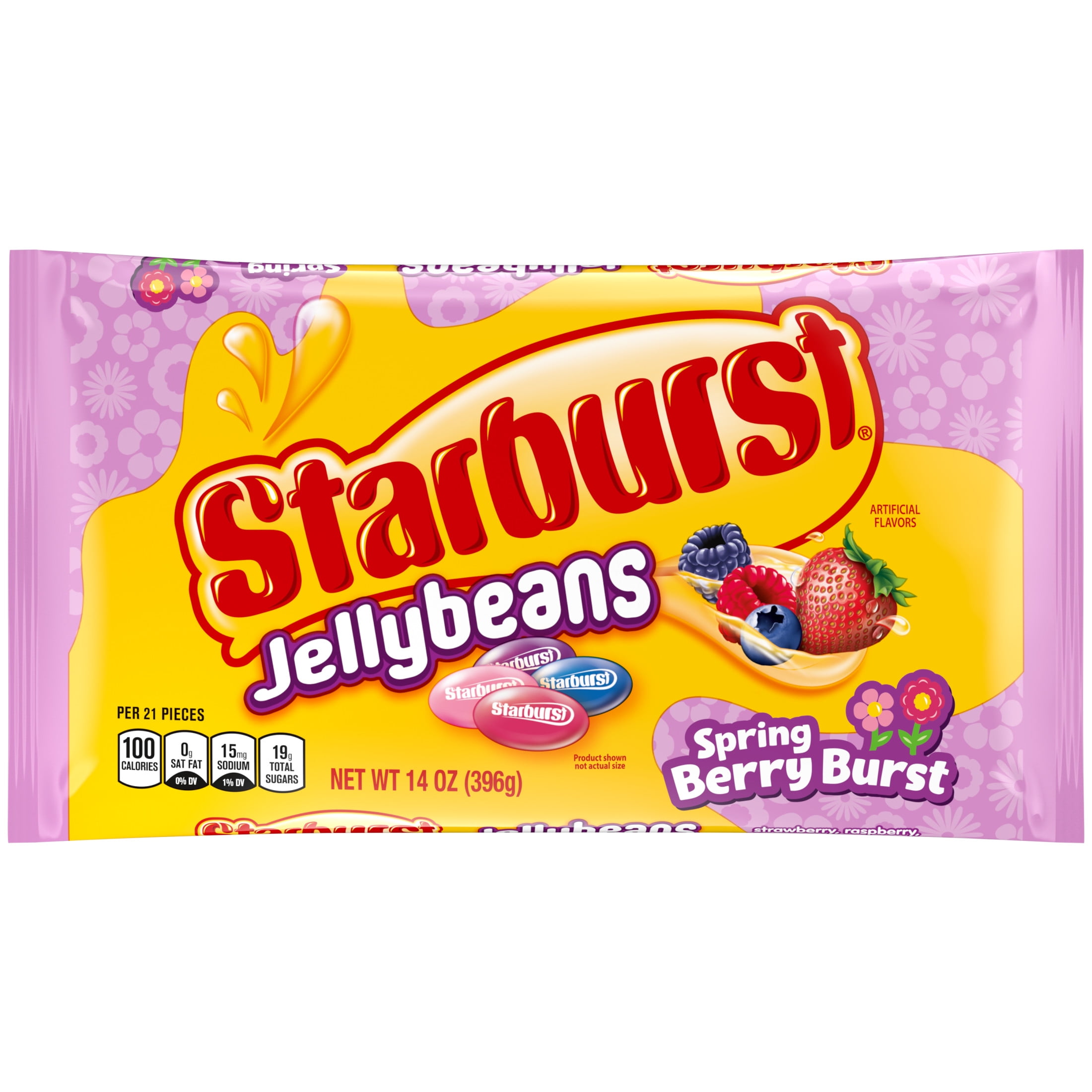 Starburst Spring Berry Blast Chewy Easter Candy - 14 oz Bag - Walmart.com