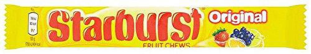 STARBURST Original Fruit Chews Roll Pack 45 g (Pack of 45) - Walmart.com