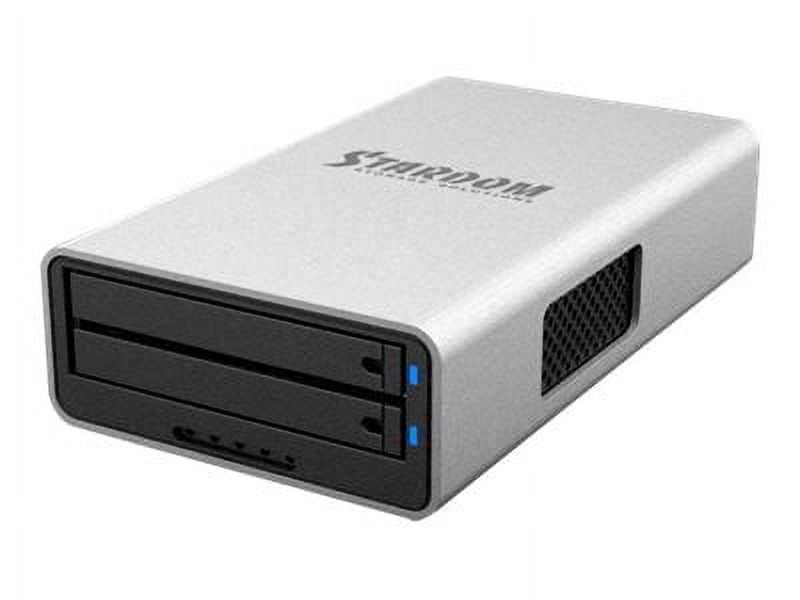 STARDOM SOHORAID MR2-WB3 - Hard drive array - 2 bays (SATA-600 ...