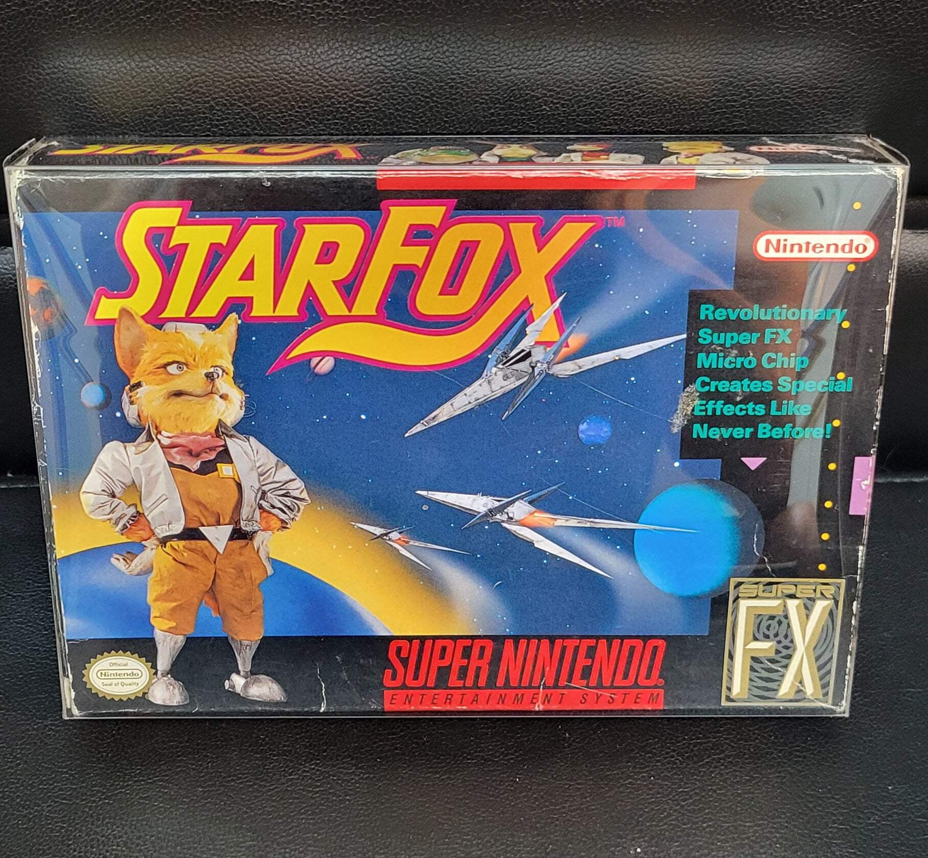 STARFOX Authentic CIB Box + Manual - SNES - Super Nintendo Ent. System ...