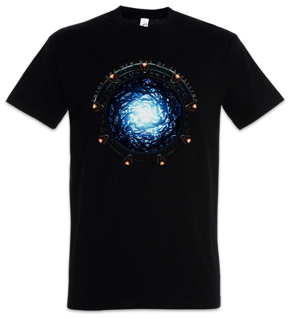 STARGATE PORTAL T-SHIRT - Movie SG-1 Atlantis TV Serie Infinity Stargate T-Shirt - Walmart.com