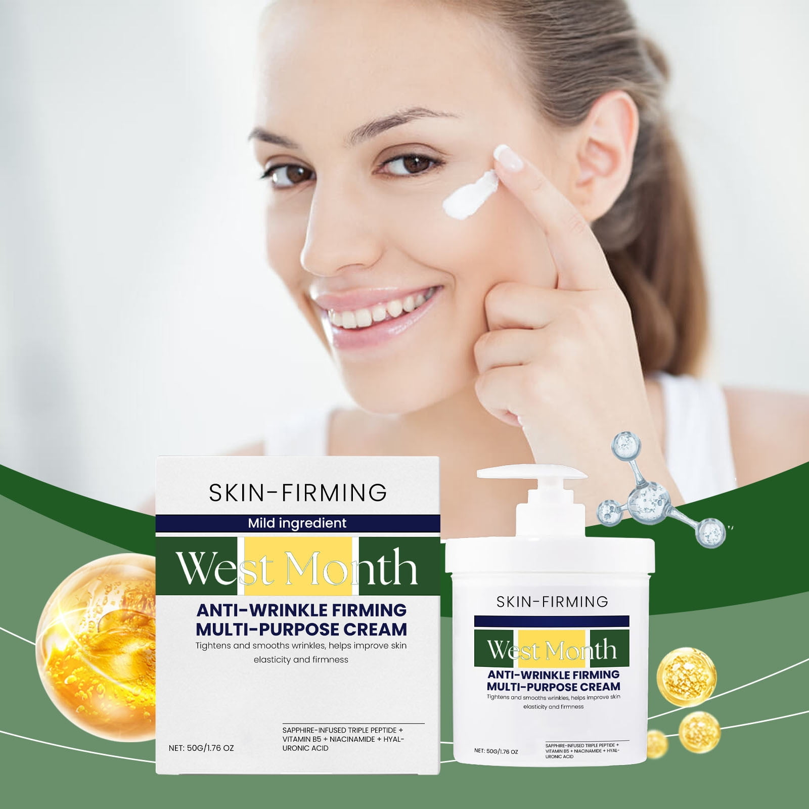 STARLAN Advanced Firming & Wrinkle-Reducing Cream, Skin Firming ...