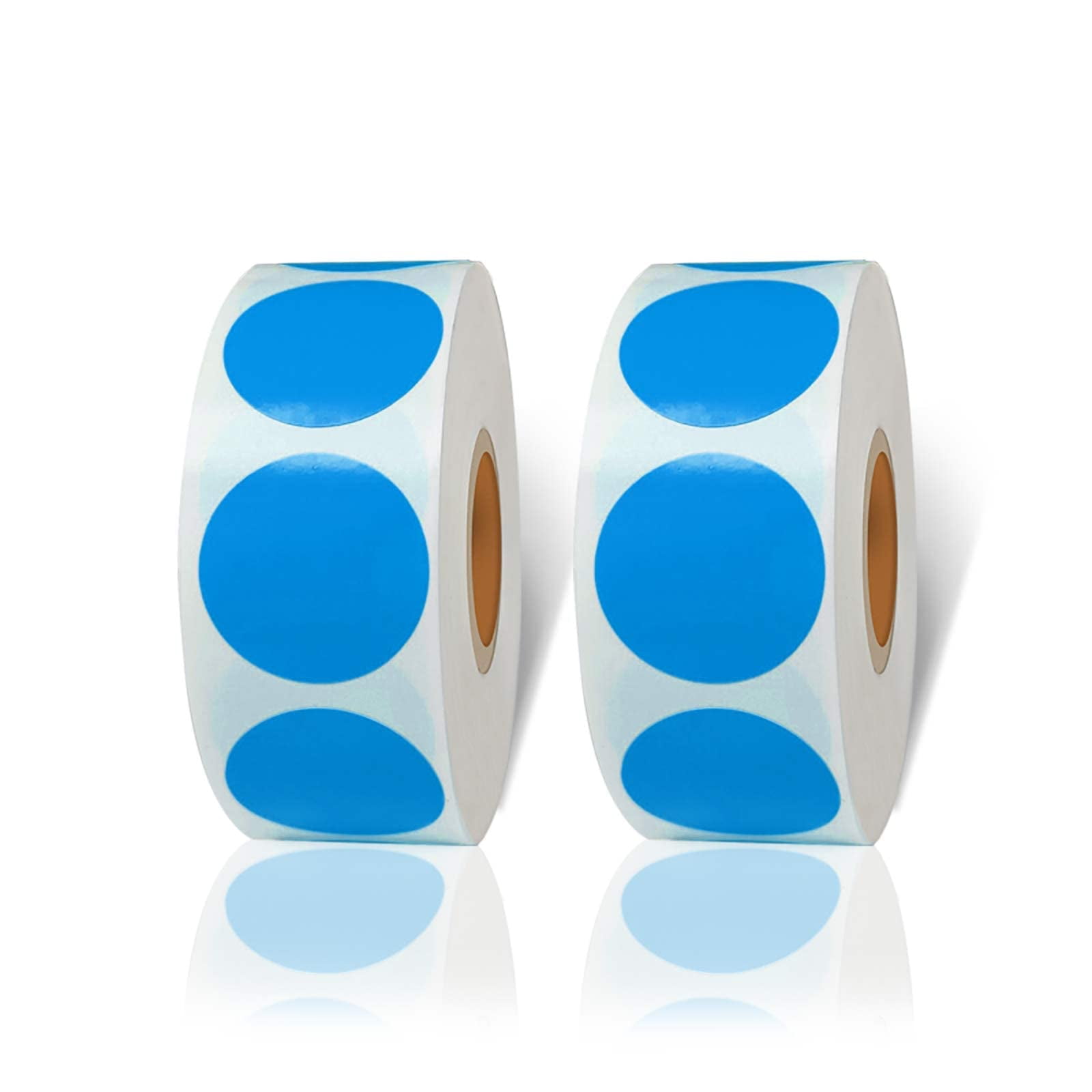 STARLIBOO Dot Stickers, 2000 PCS Blue Circle Stickers, 1inch Garage ...