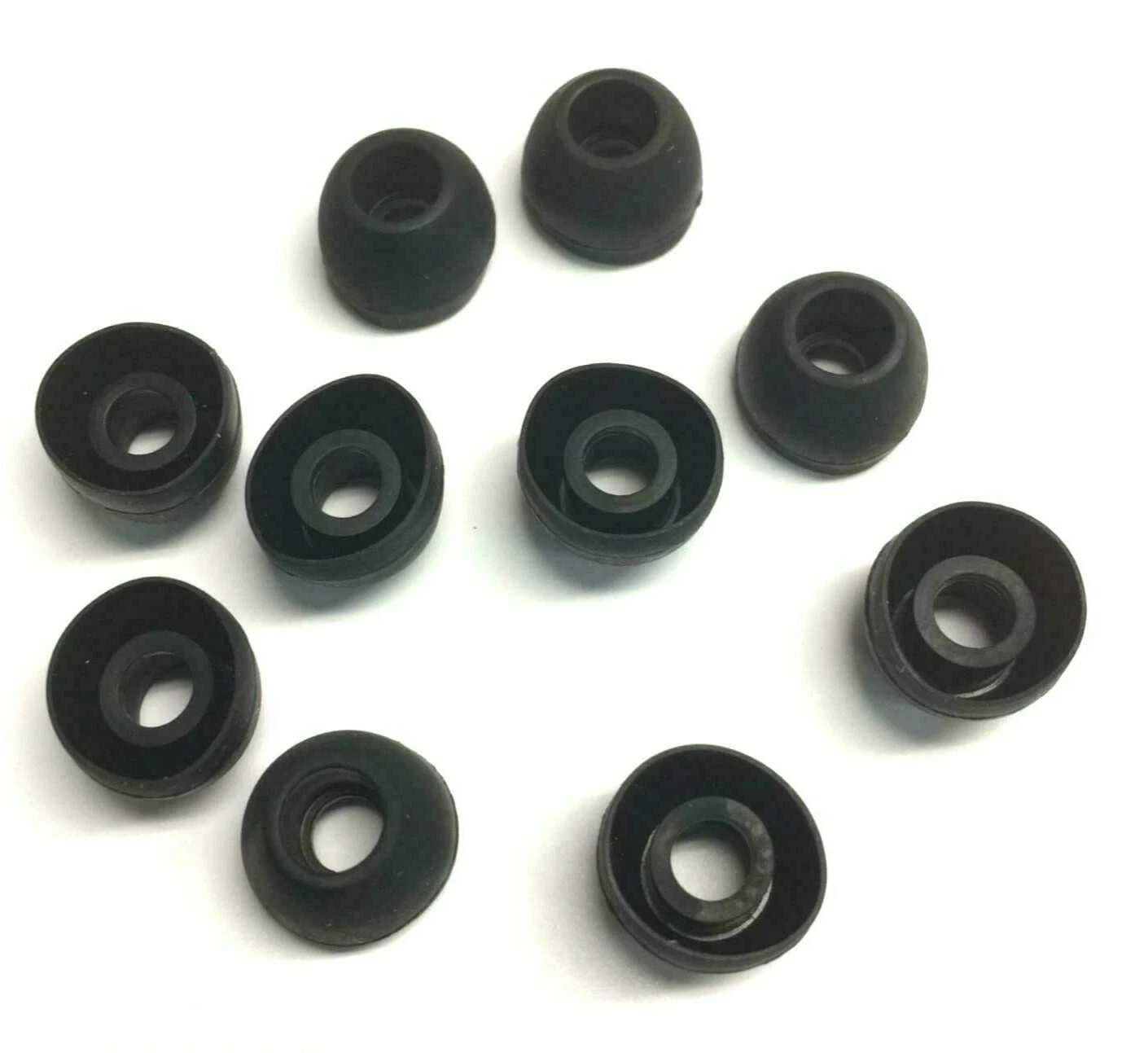 STARLIGHT- 10 Earbud Connector Plugs Rubber Tips For Hifiman Re400 ...