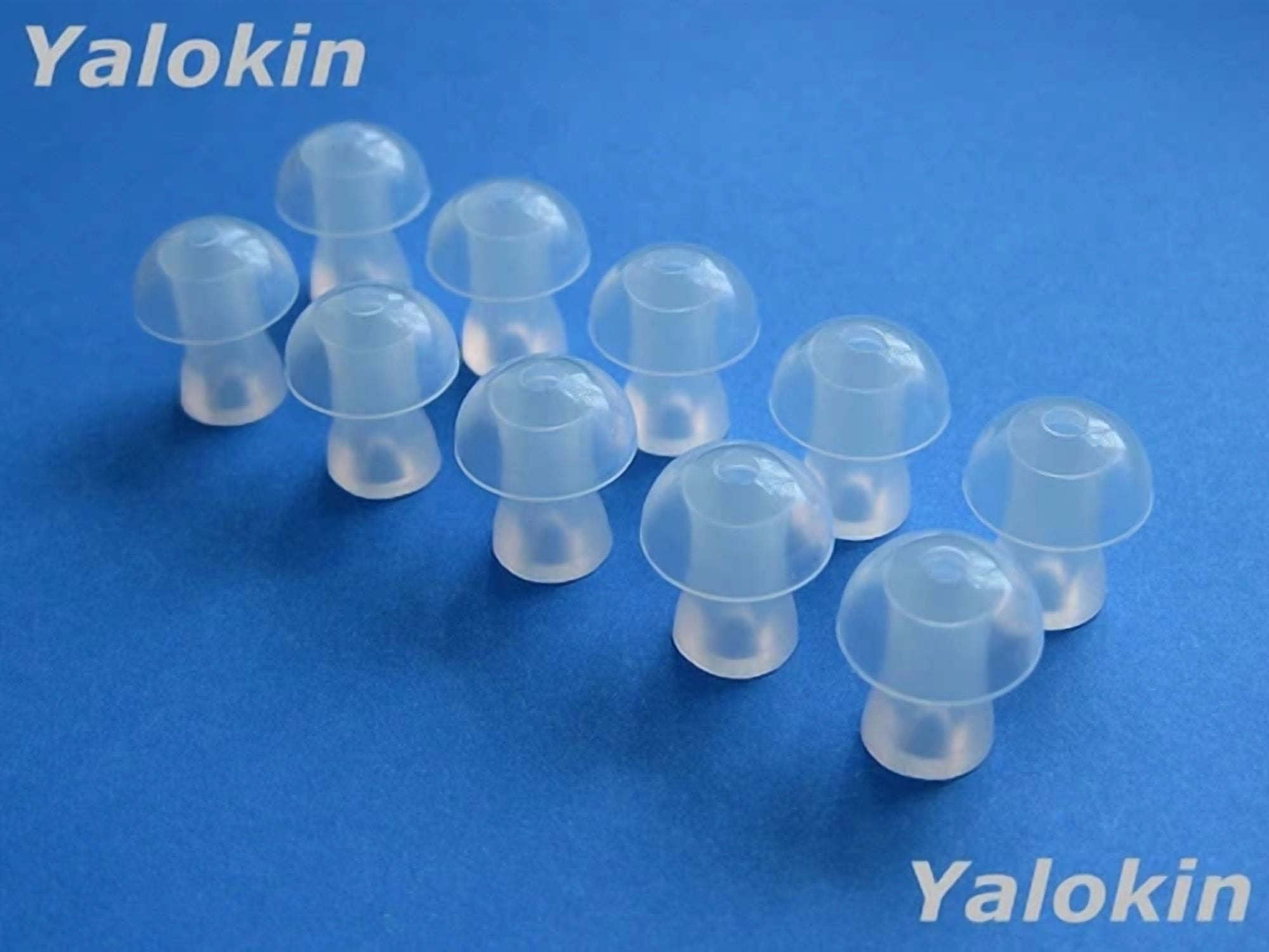 STARLIGHT- 10 Medium Soft Replacement Mushroom Eartips Adapters For ...