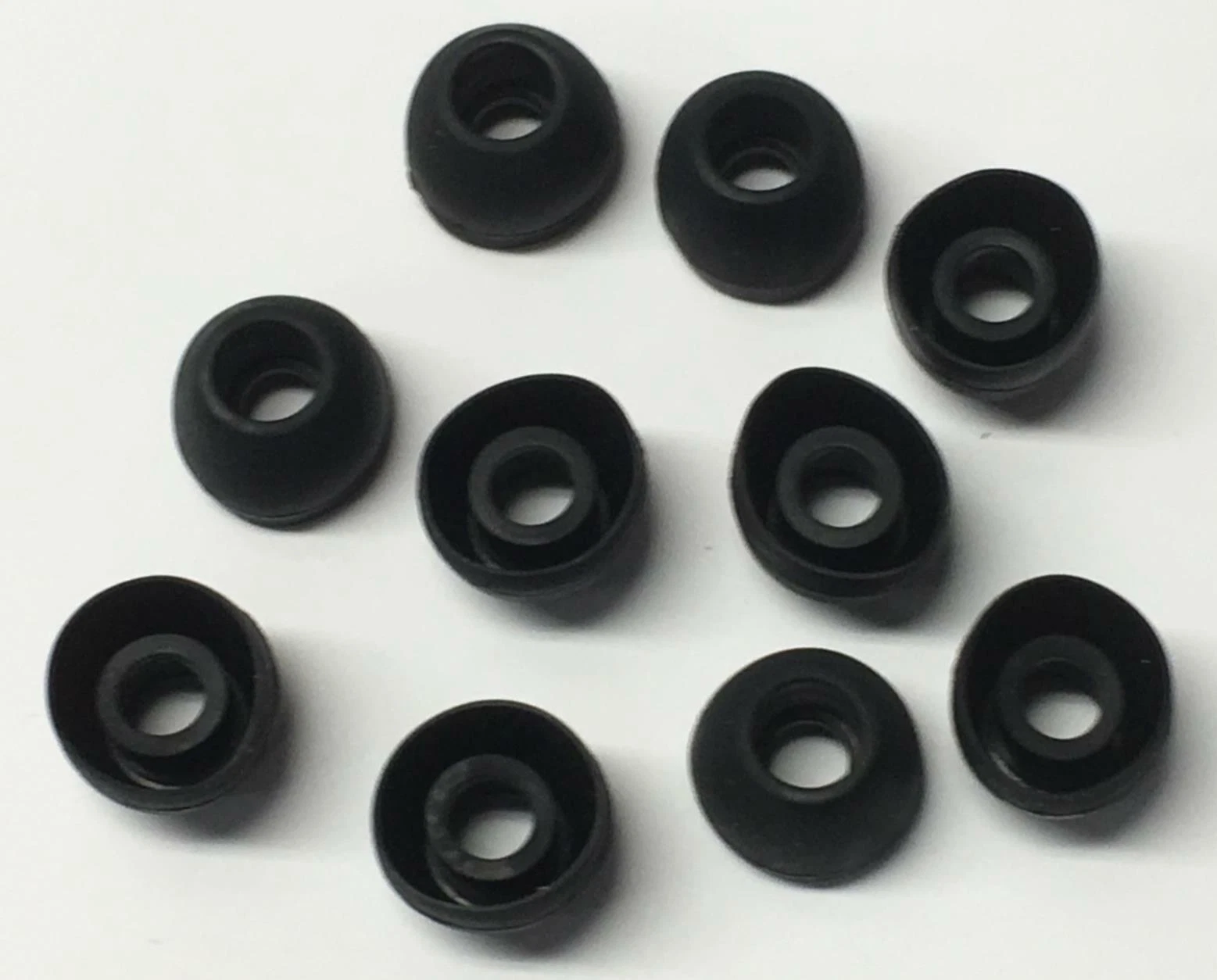 STARLIGHT- 10 Rubber Replacement Tips Earbud Plugs For Audio Technica ...