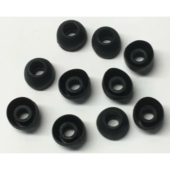 STARLIGHT- 10 Rubber Replacement Tips Earbud Plugs For Audio Technica ...