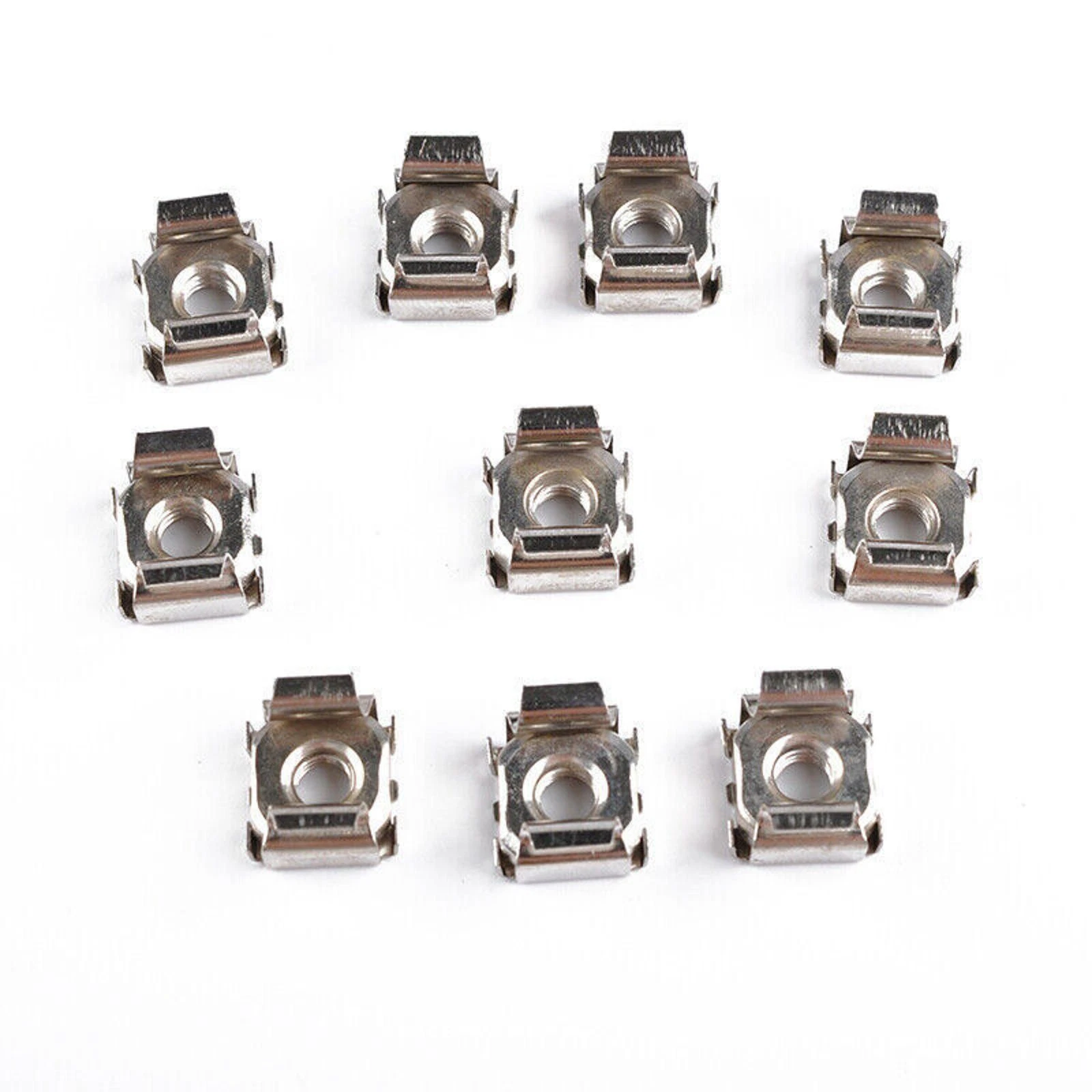 STARLIGHT- 10Pcs M5 Mounting Square Hole Cage Nuts & Screws For Server ...
