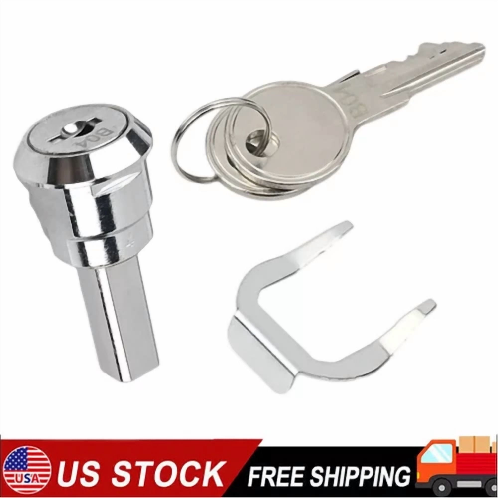 STARLIGHT- 180° Rotation Unlocking Toolbox Lock Iron Cabinet Insert ...