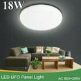 STARLIGHT- 18W Led Surface Mount Fixture Ceiling Light Bedroom Kitchen Round Panel Lamp Usa ...