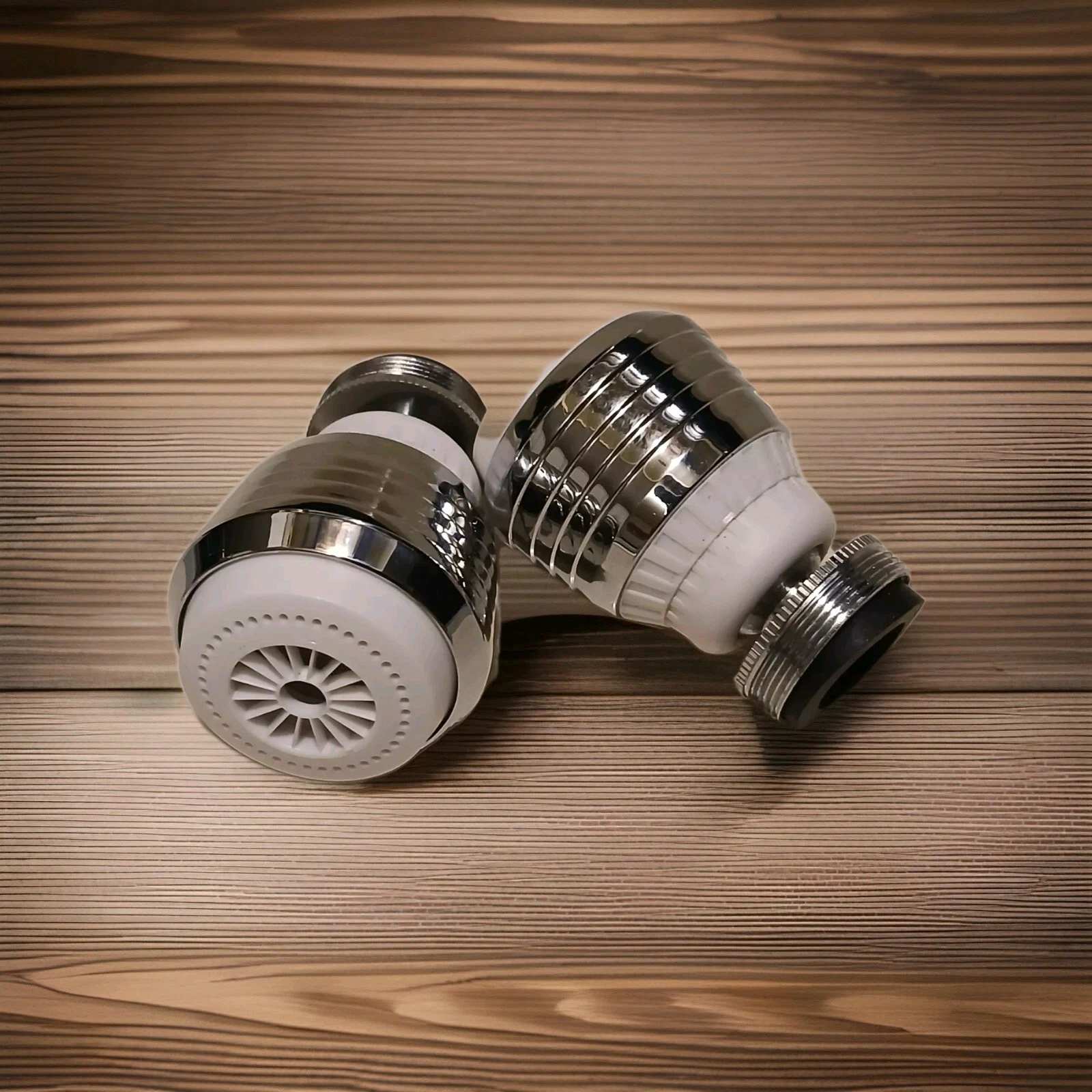 STARLIGHT- (2) New Rotating Swivel Kitchen Faucet Head Replacements ...