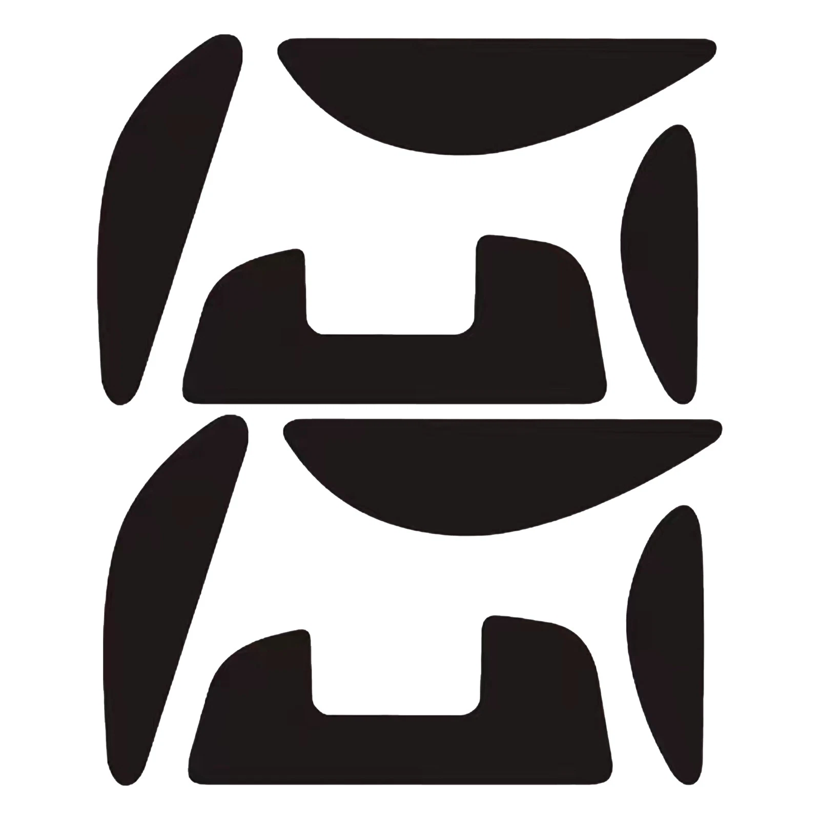 STARLIGHT- 2 Set Black Tiger Game Gaming Mouse Feet For Logitech G700 ...