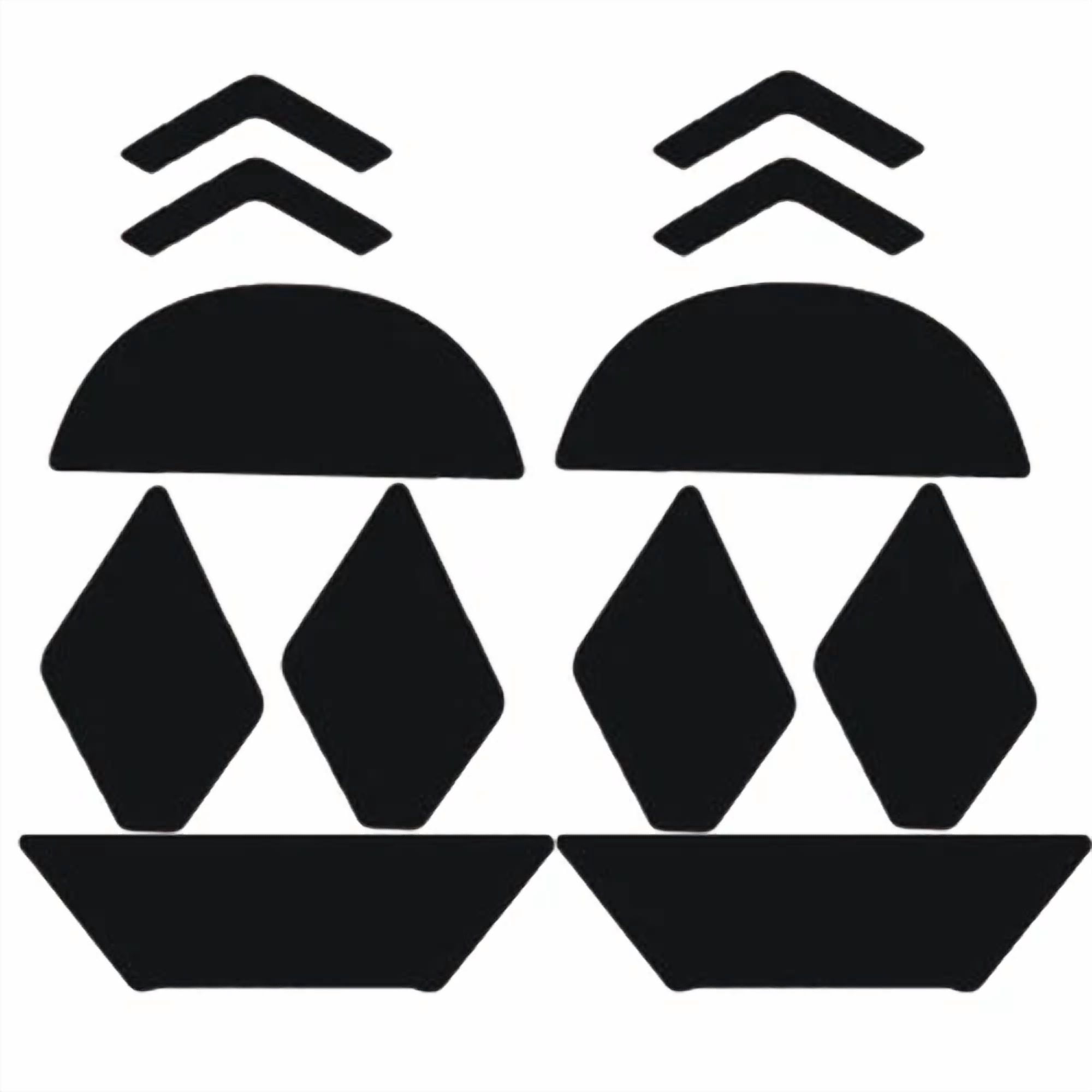 STARLIGHT- 2 Set Optional 0.65Mm Mouse Feet Skates Gaming Mouse Sticker ...