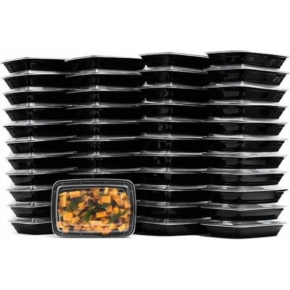 STARLIGHT- 28 Oz Reusable Food Storage Containers With Lids ...
