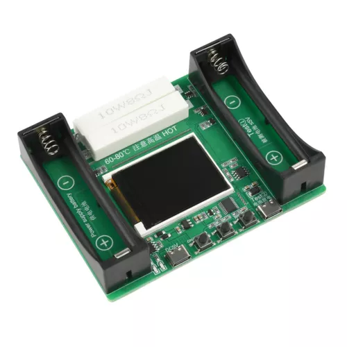 STARLIGHT- 2Ch 18650 Lithium Battery Capacity Tester Automatic Internal ...