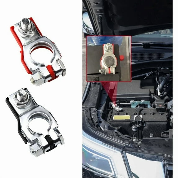 STARLIGHT- 2Pcs Battery Terminals, Battery Terminal Connectors ...