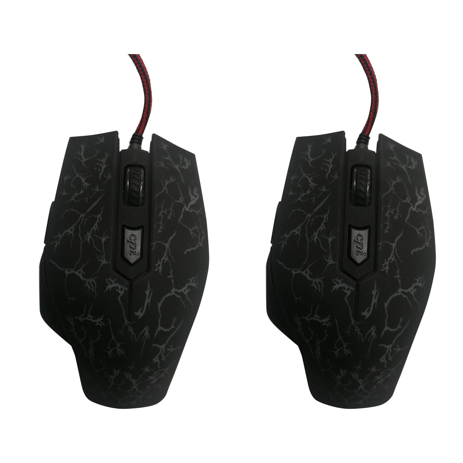 STARLIGHT- 2Pcs Usb Wired Gaming Mouse, 6-Button Optical Surface Pro ...