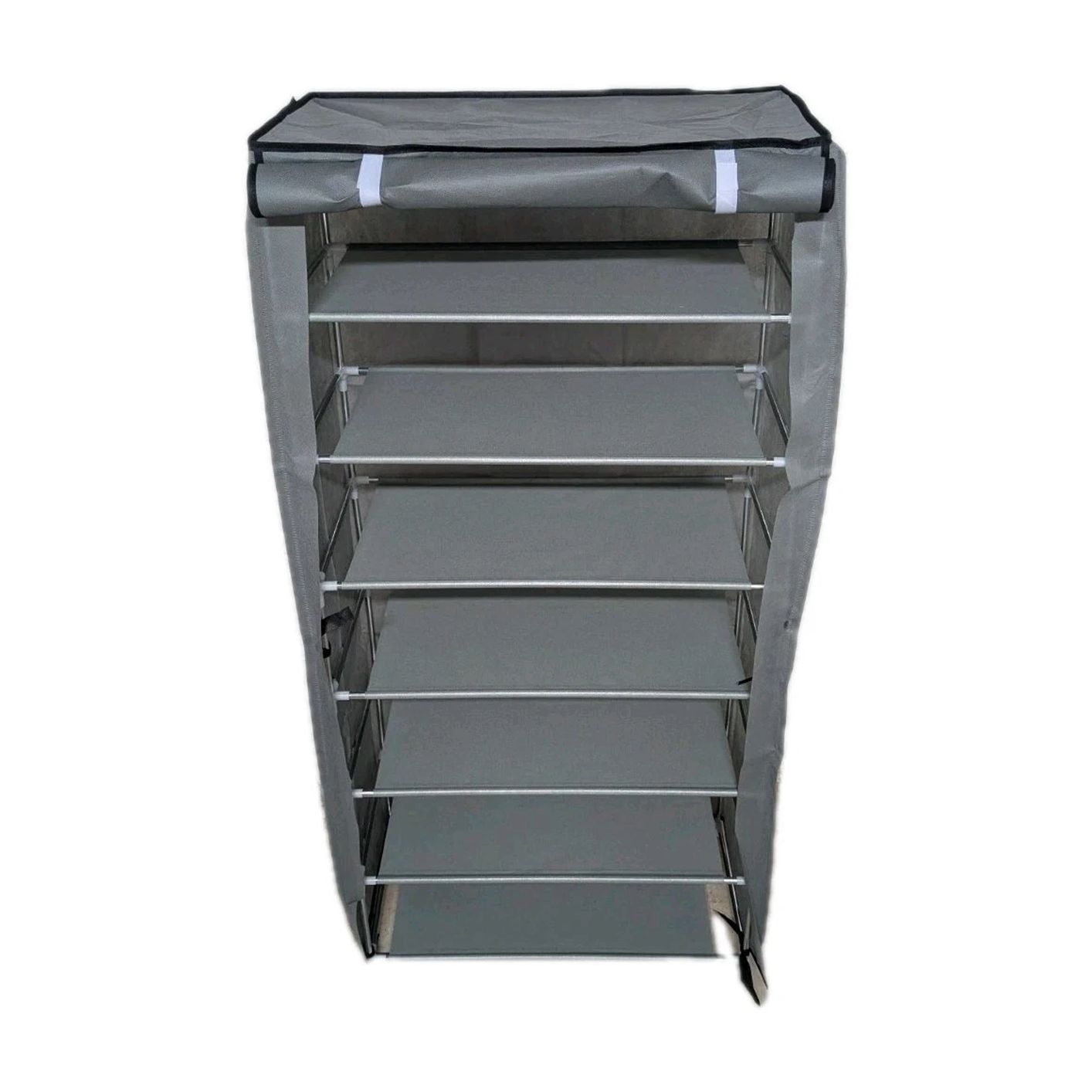 STARLIGHT- 3/4/5/6/7 Tier Metal Shoe Rack Storage Shelf Organizer Stand ...