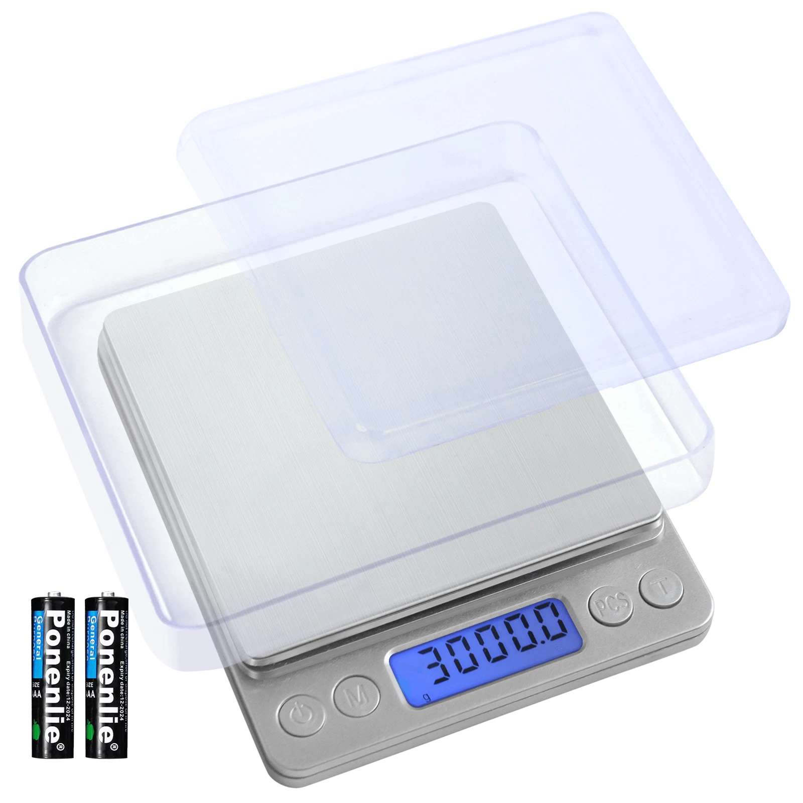 STARLIGHT- 3000G/0.1G Food Digital Gram Scale For Kitchen Baking ...