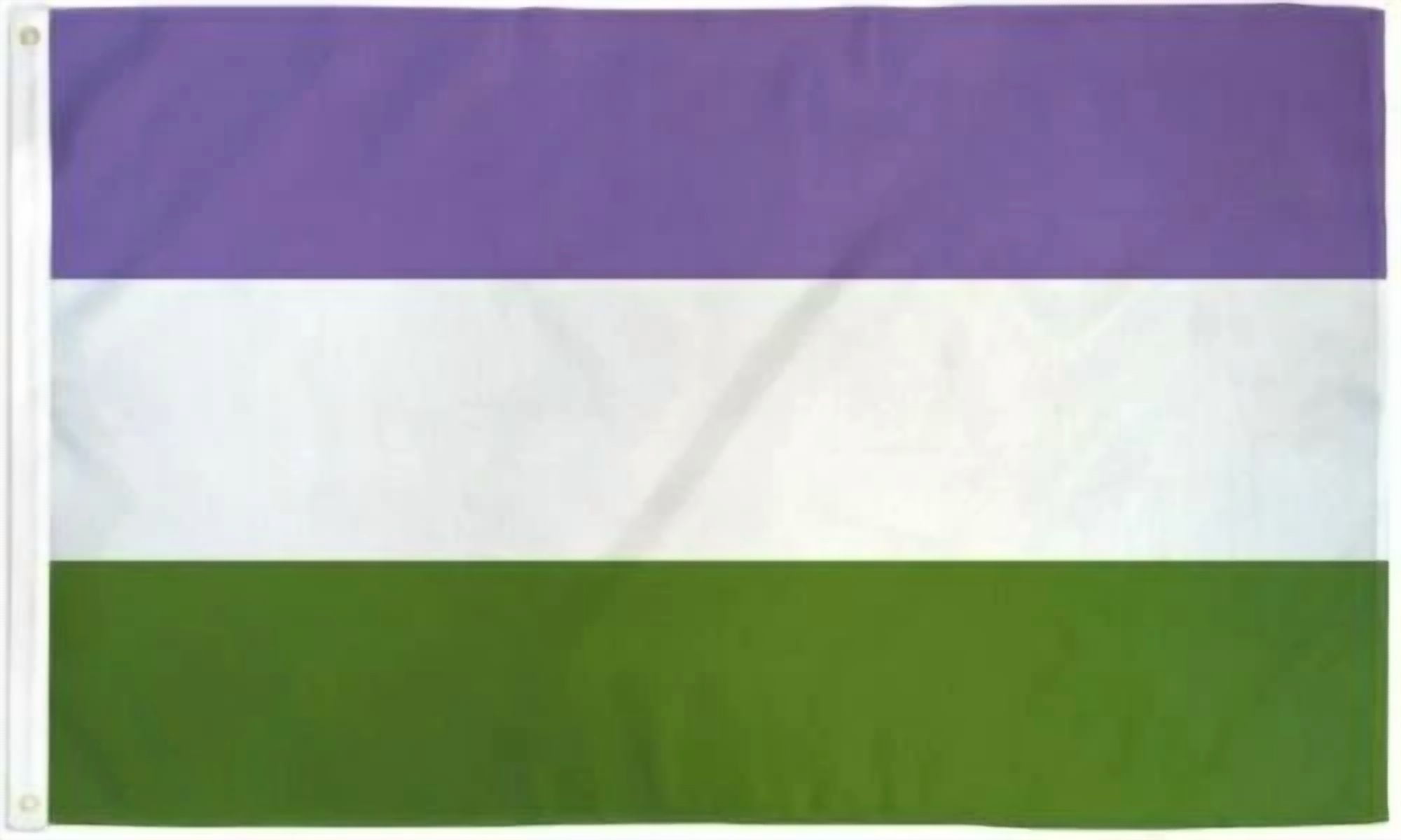 STARLIGHT- 3X5 Genderqueer Flag Gay Lesbian Glbt Transgender Flag Poly ...