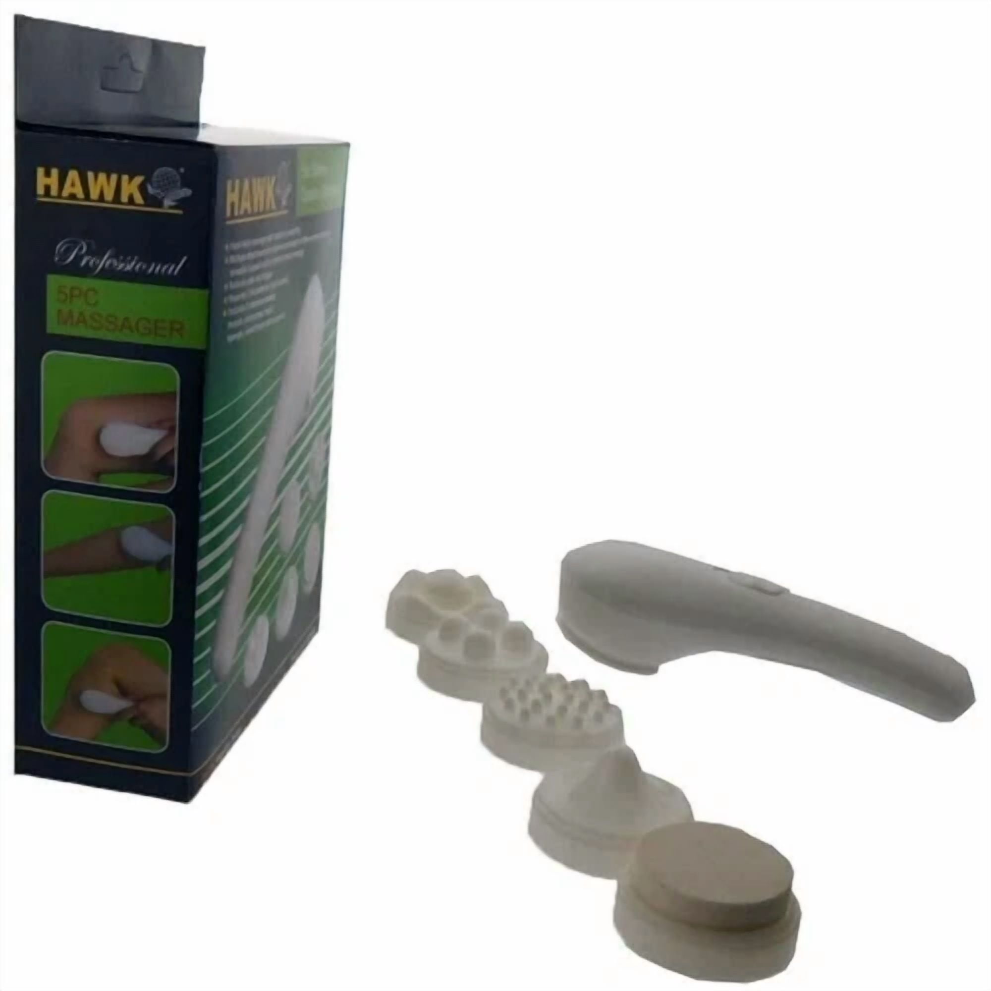 STARLIGHT- 5 Pc. Battery Operated Massager (Pack Of: 1) - G-98054 ...