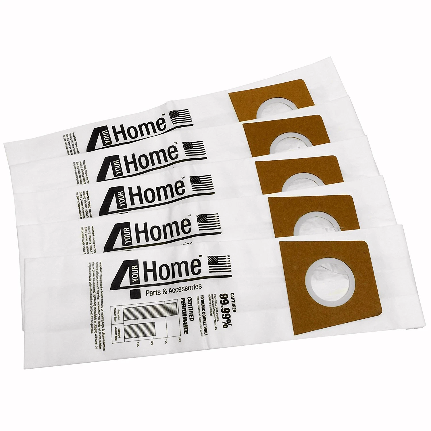 STARLIGHT- 5 Superior Quality Paper Dust Bag Designed To Fit Dirt Devil ...