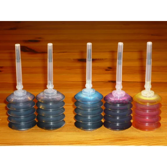 STARLIGHT- 5 X 30Ml Refill Ink For Dell Lexmark Printer - Walmart.com