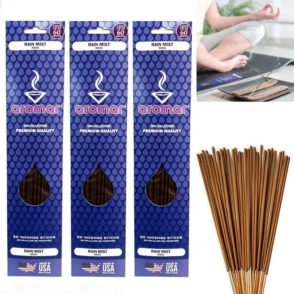 STARLIGHT- 60 X Premium Incense Sticks China Rain Scent Hand Dipped ...