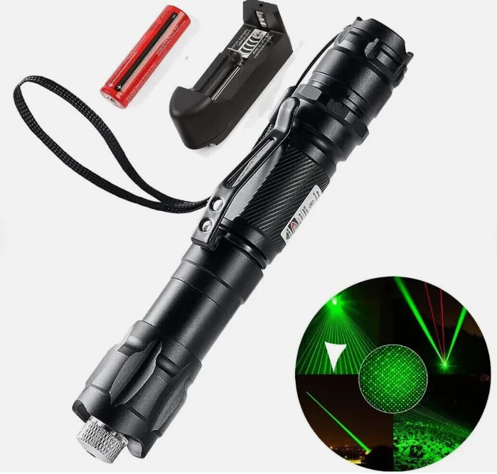 STARLIGHT- 6000Mile Green Laser Pointer Lazer Pen High Power Visible ...