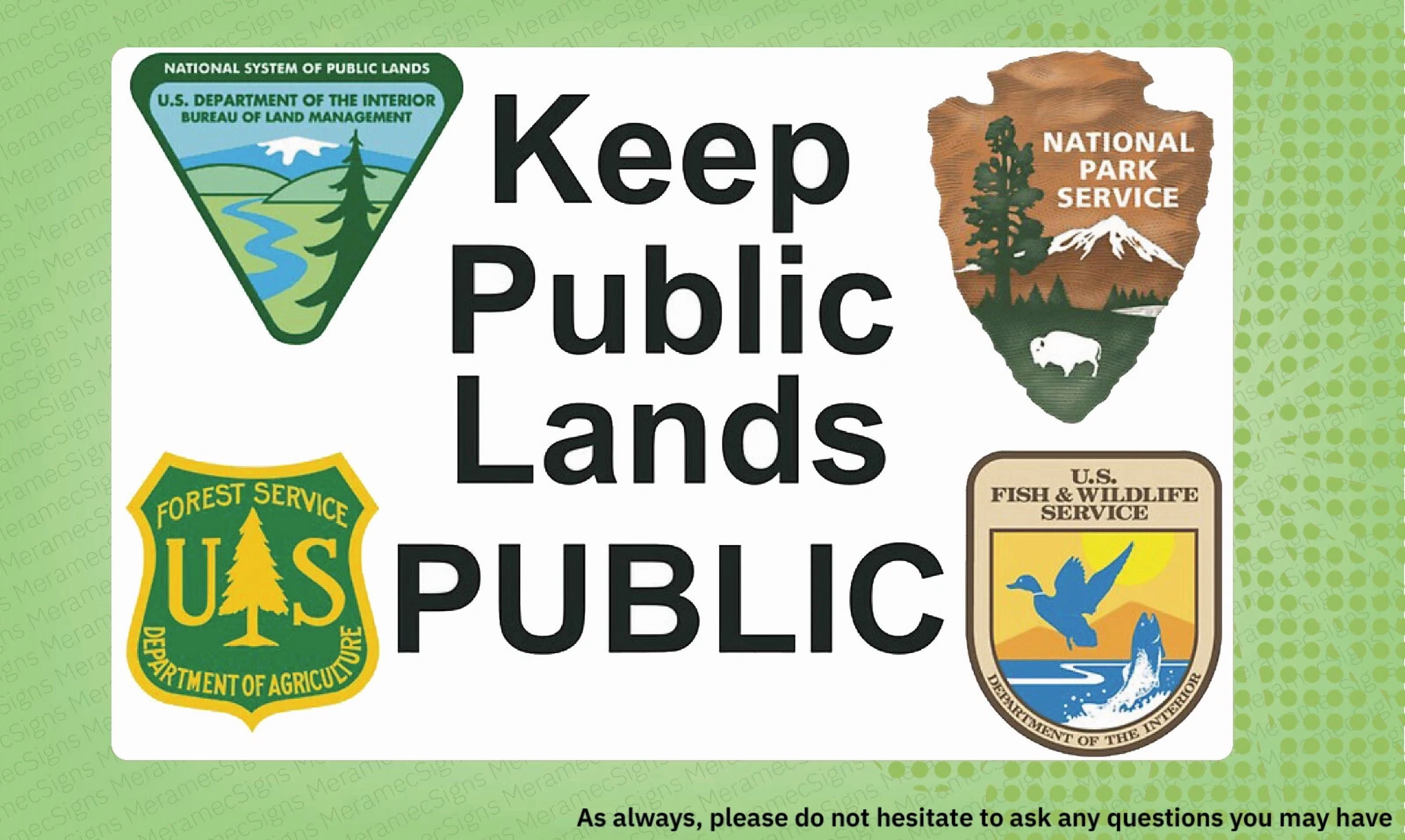 STARLIGHT- 7" Keep Public Lands Public Vinyl Sticker Decal Car Window ...