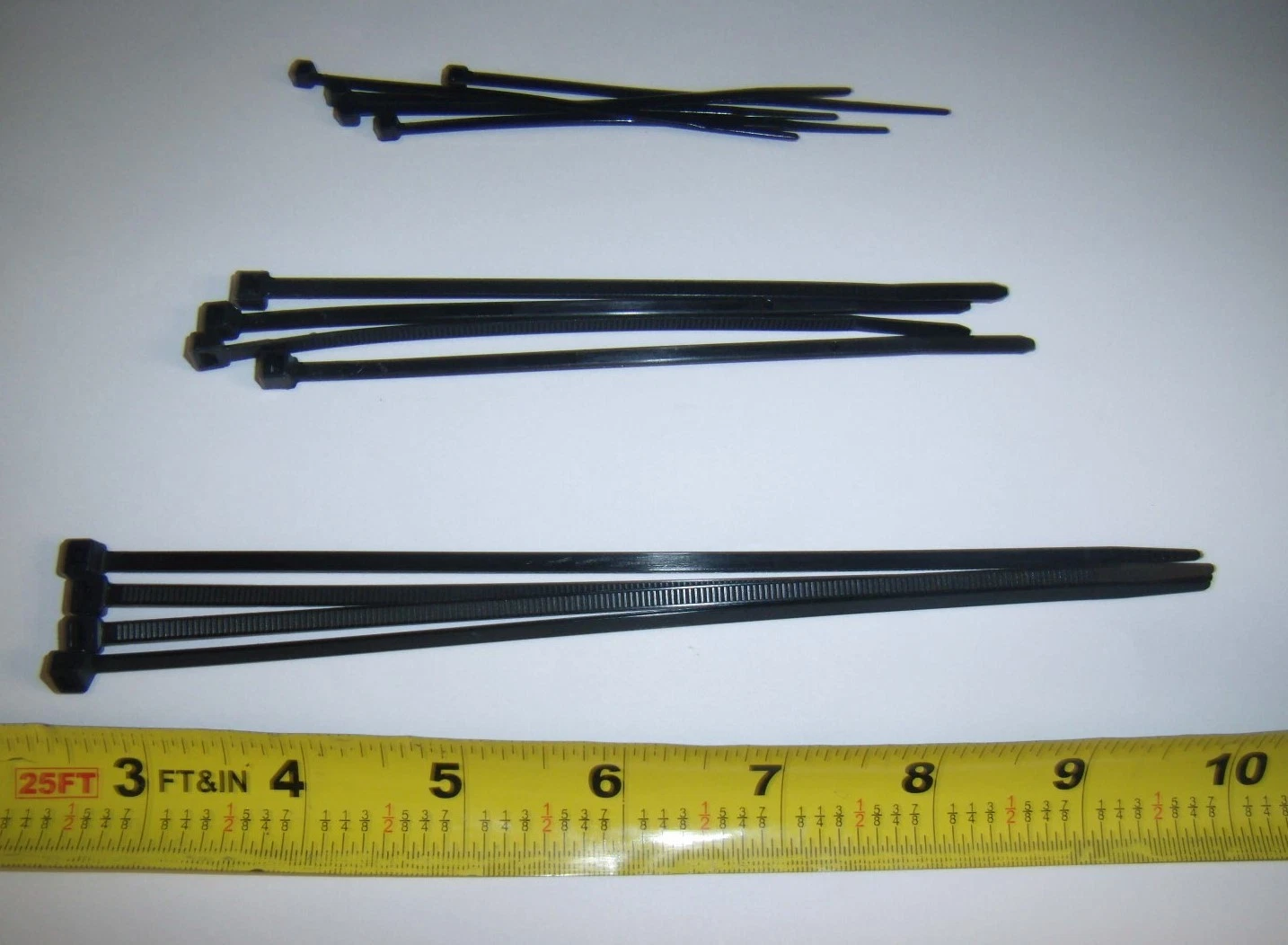 STARLIGHT- (75) 4" 6" 8" Nylon Cable Wire Zip Ties Pull Strap Install ...