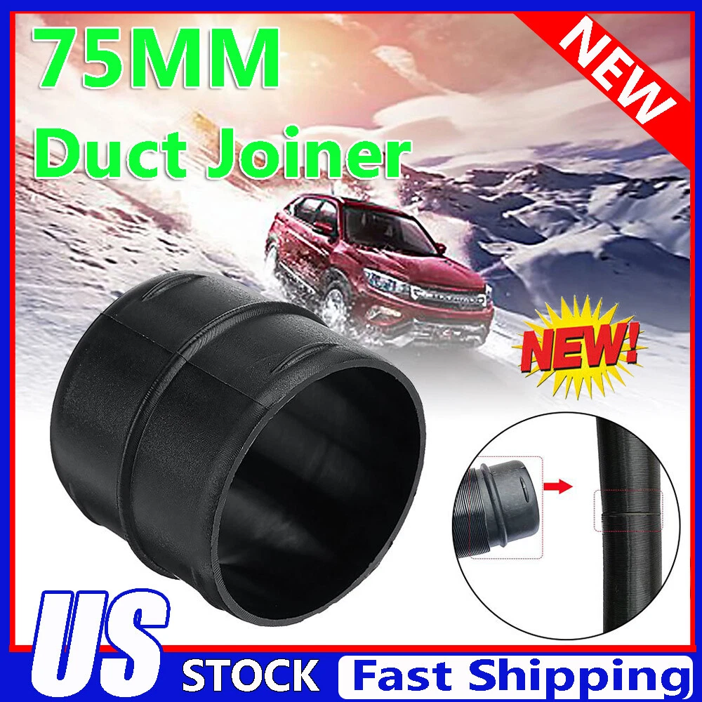 STARLIGHT- 75Mm Duct Joiner Pipe Air Diesel Heater Hose Connector ...