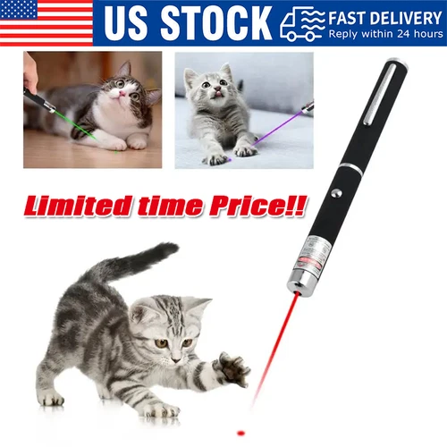 STARLIGHT- 900Mile Laser Pointer Pen Green Blue Red Light Visible Beam ...