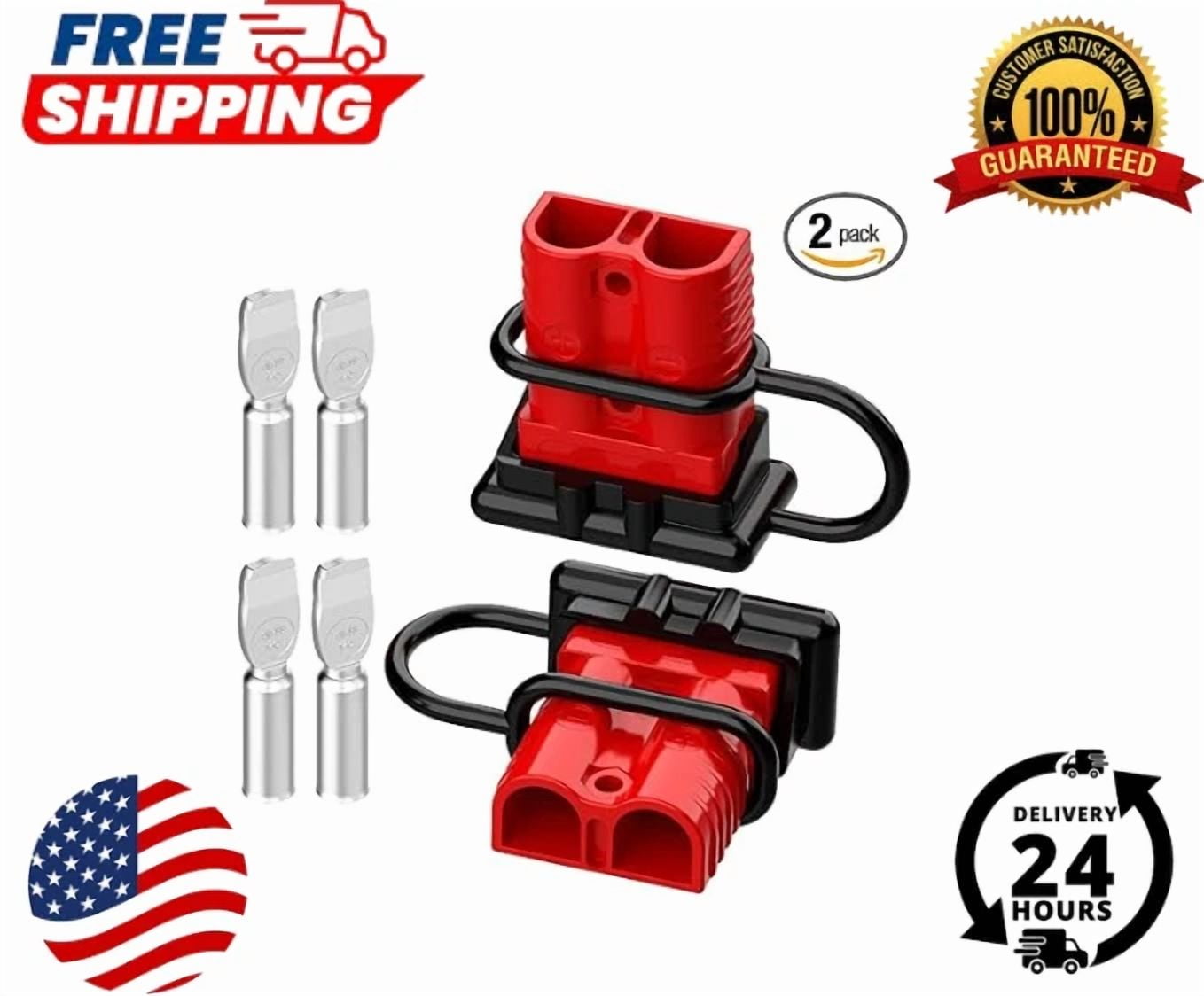 STARLIGHT- Anderson Connector 175Amp 2-4 Gauge Battery Quick Connect ...