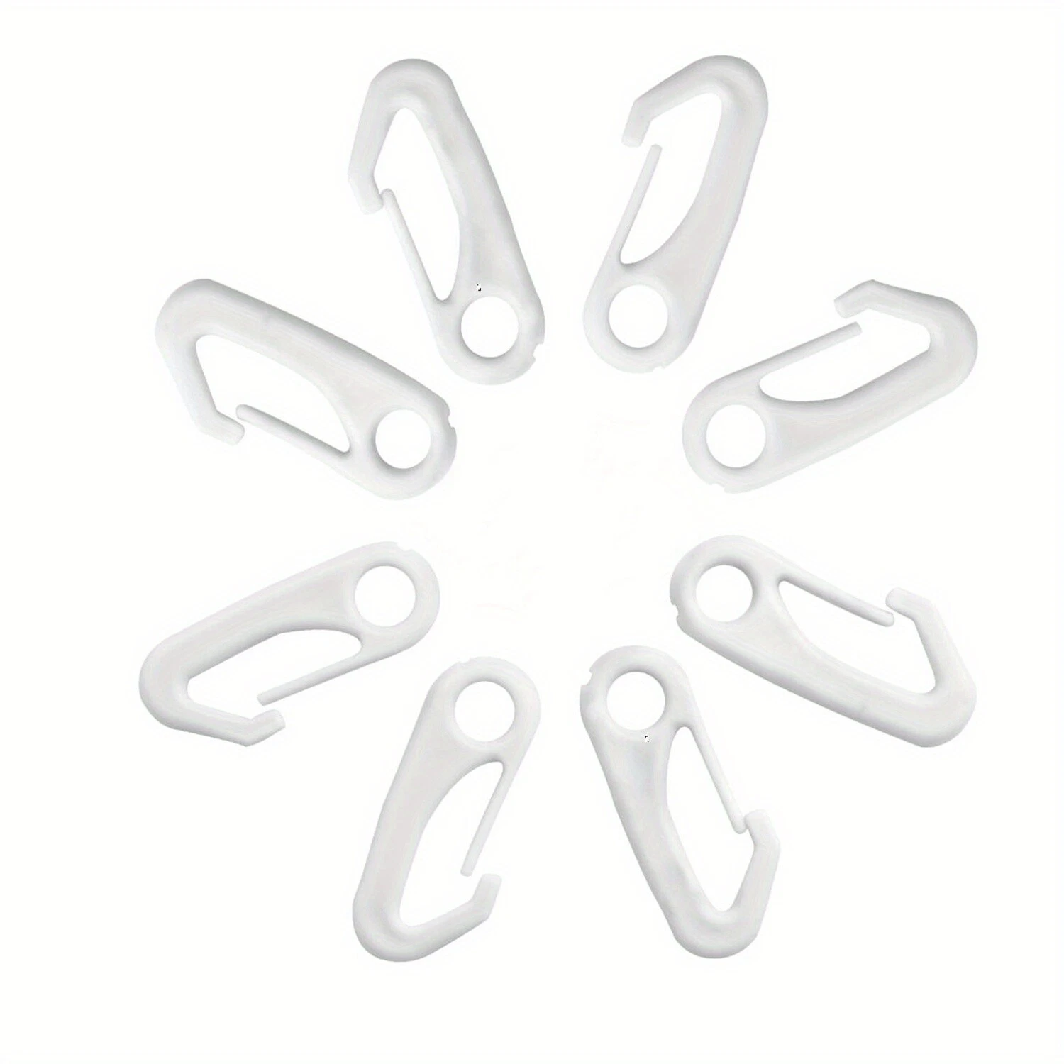 STARLIGHT- Anley 8 Pcs Heavy Duty Flagpole Snap Hook Clips - Flag Pole ...