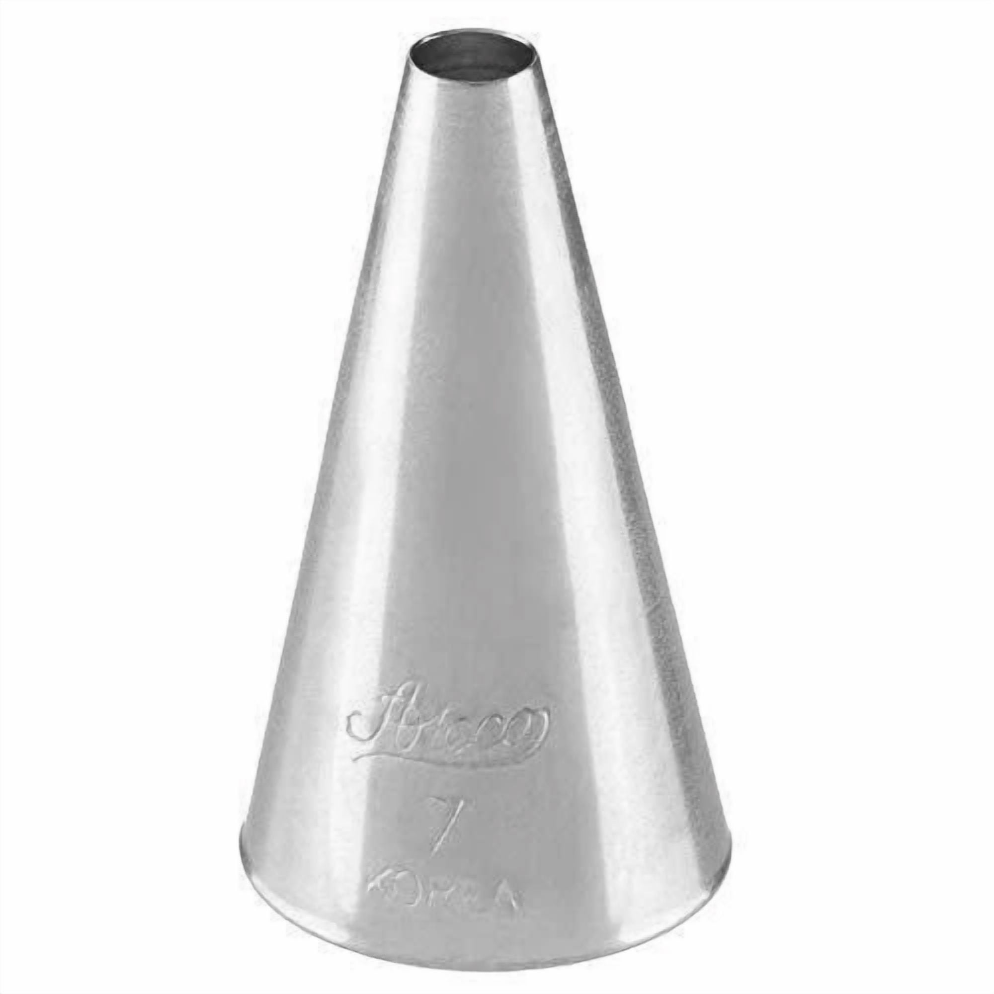 STARLIGHT- Ateco 07 Piping Cake Decorating Tubes, Plain Tips For Pastry ...