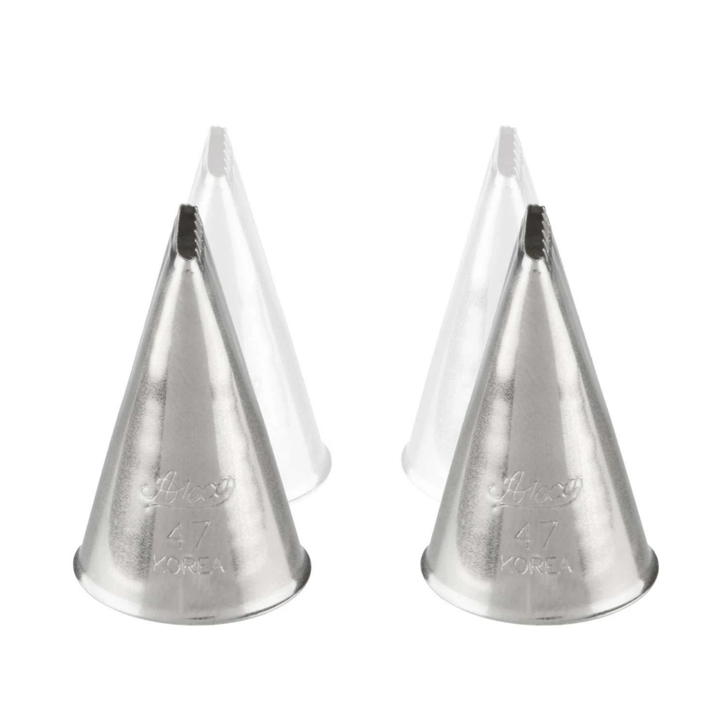 STARLIGHT- Ateco 47 Basketweave Piping Cake Decorating Tubes, Plain ...