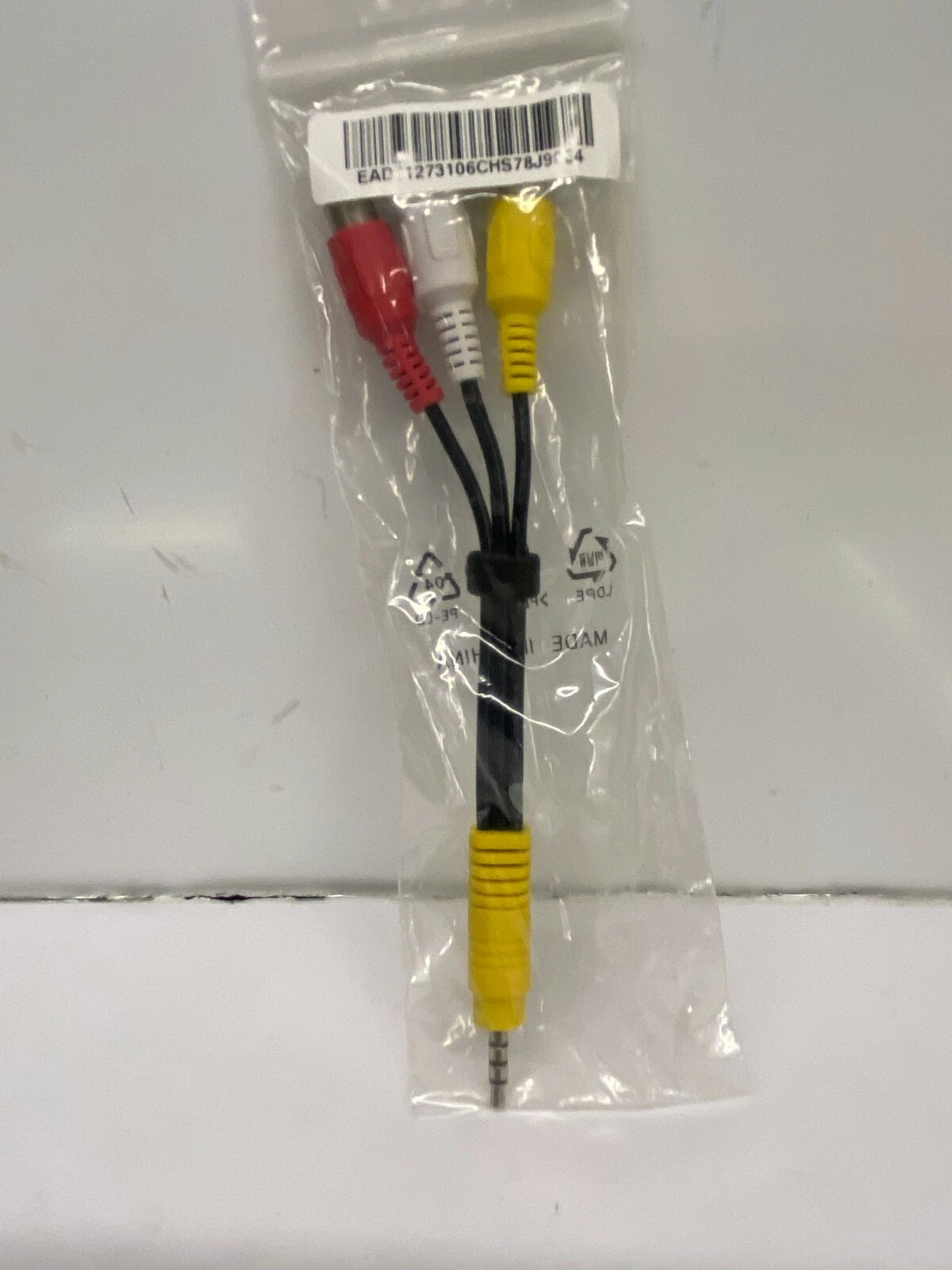 STARLIGHT- Audio / Video Rca To 3.5Mm Plug Cable Adapter Ead61273106 ...