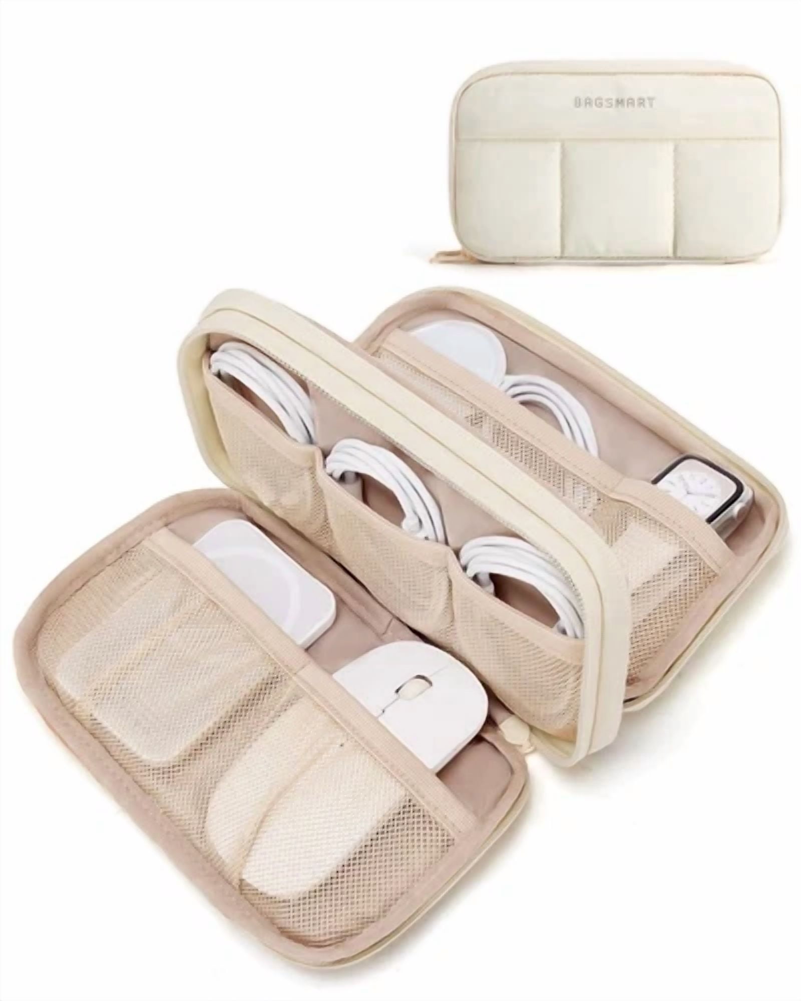 STARLIGHT- Bagsmart Tech Organizer Travel Case, Toiletries ,Cable ...
