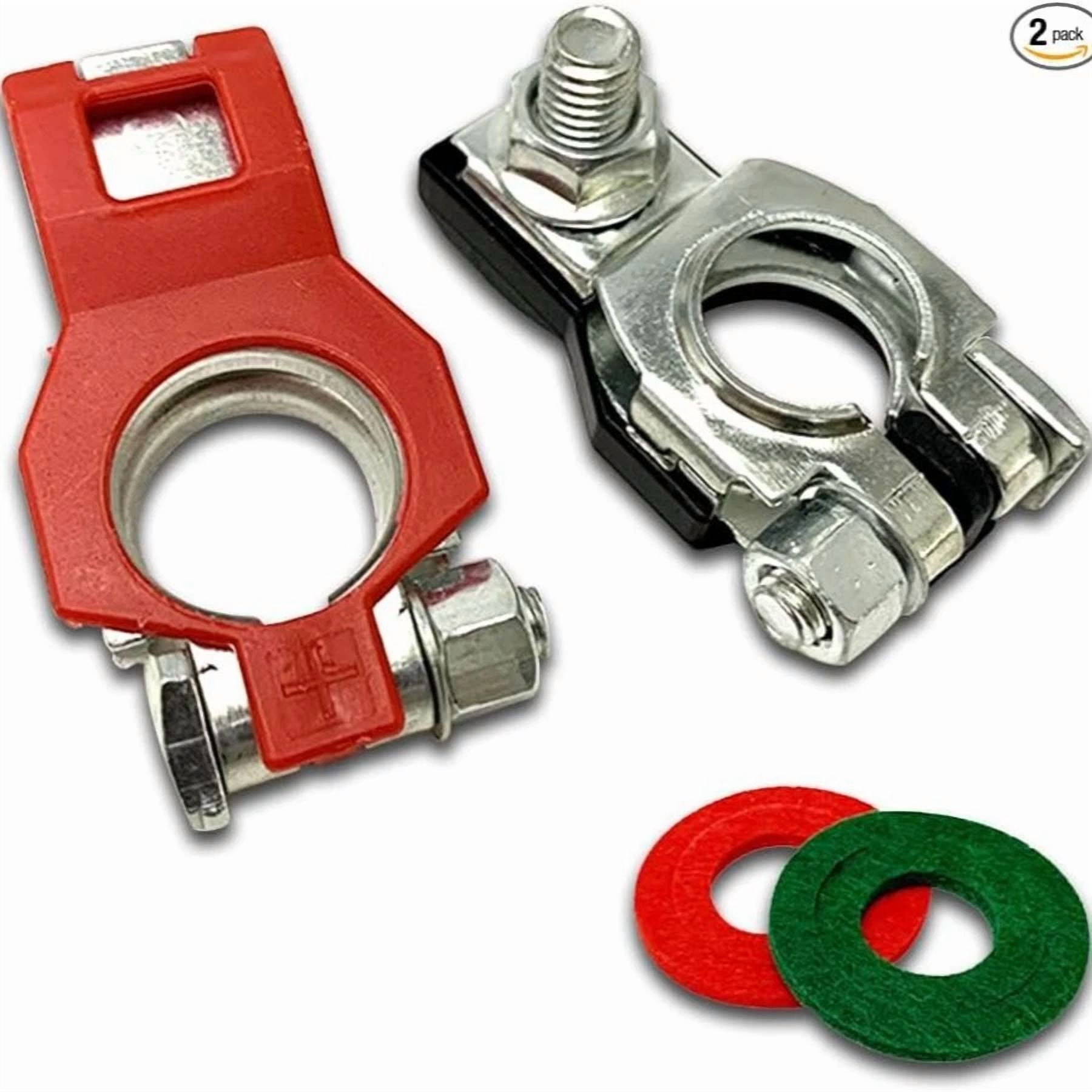 STARLIGHT- Battery Terminal Connector, Positive & Negative Auto Battery ...