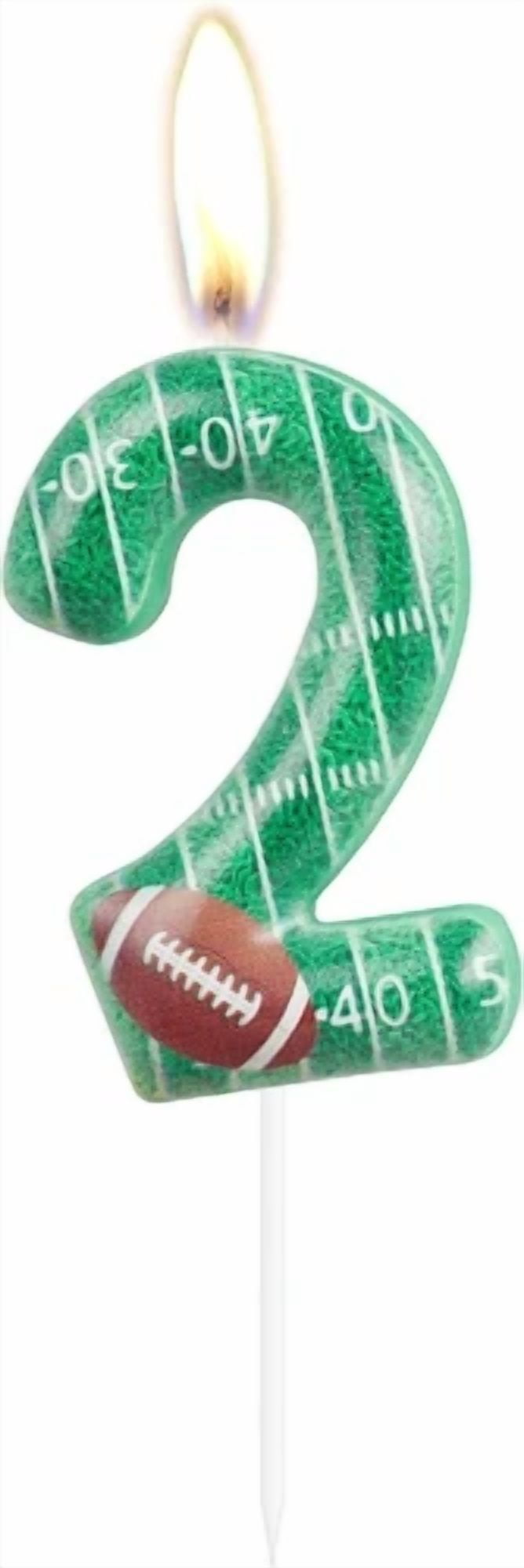 STARLIGHT- Birthday Candle Sports-Themed Party Decorations, America ...