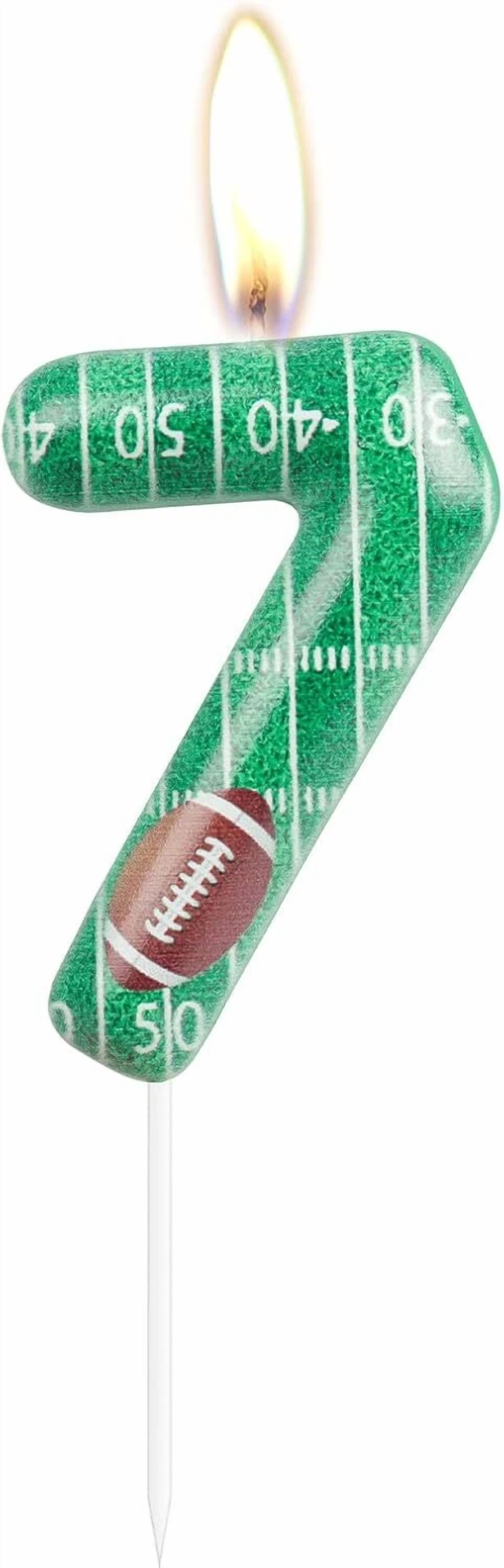 STARLIGHT- Birthday Candle Sports-Themed Party Decorations, American ...